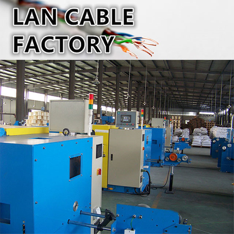 Take you to visit the Lan cable factory production department network ...