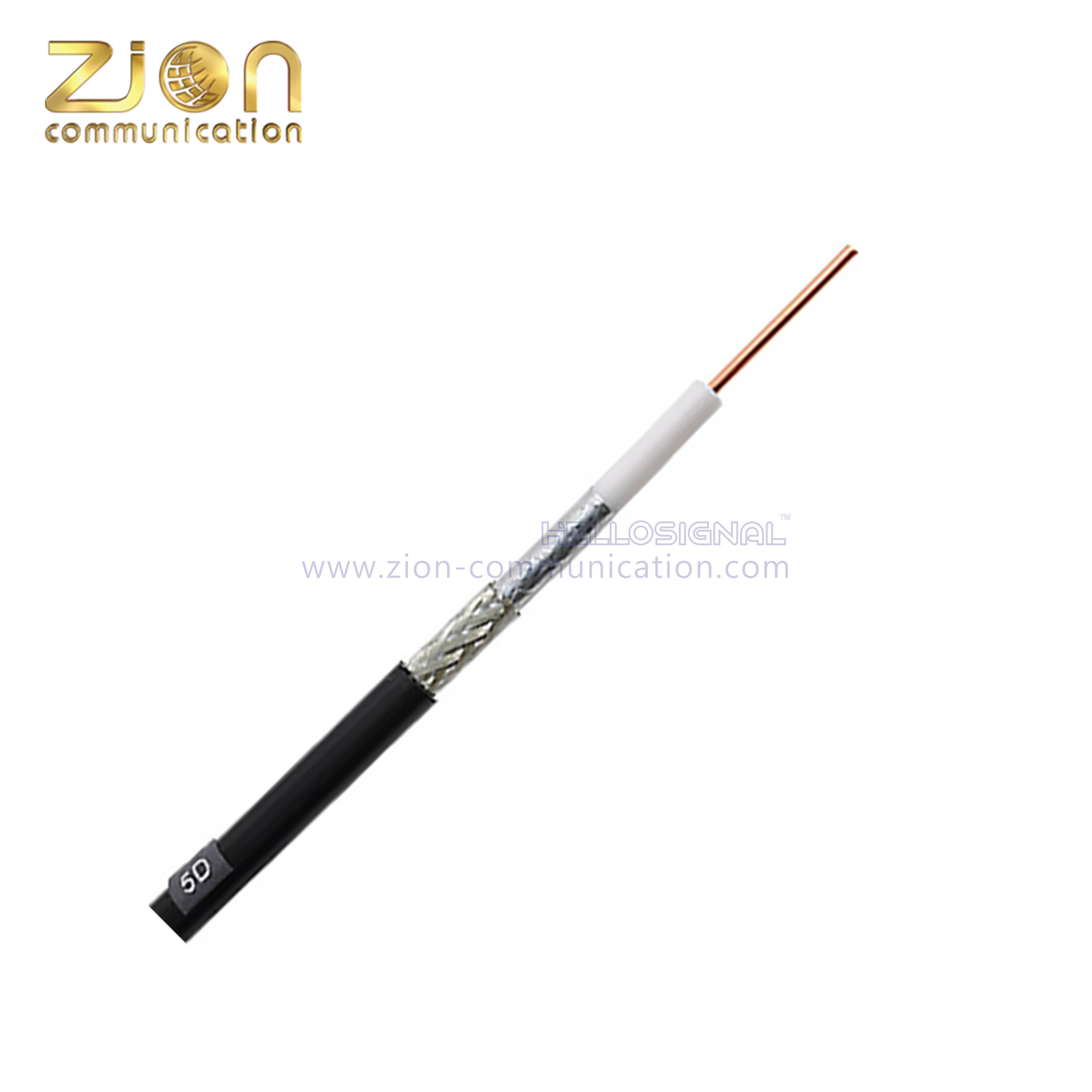 5D-FB Coaxial Cable - Buy RF Coax Cable, 5D-FB BC TC PE, 50 Ohm coaxial cable Product on ZION ...