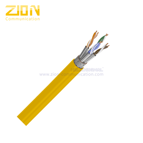 S/FTP CAT7 600Mhz BC PVC CMR Ethernet network cable from China ...