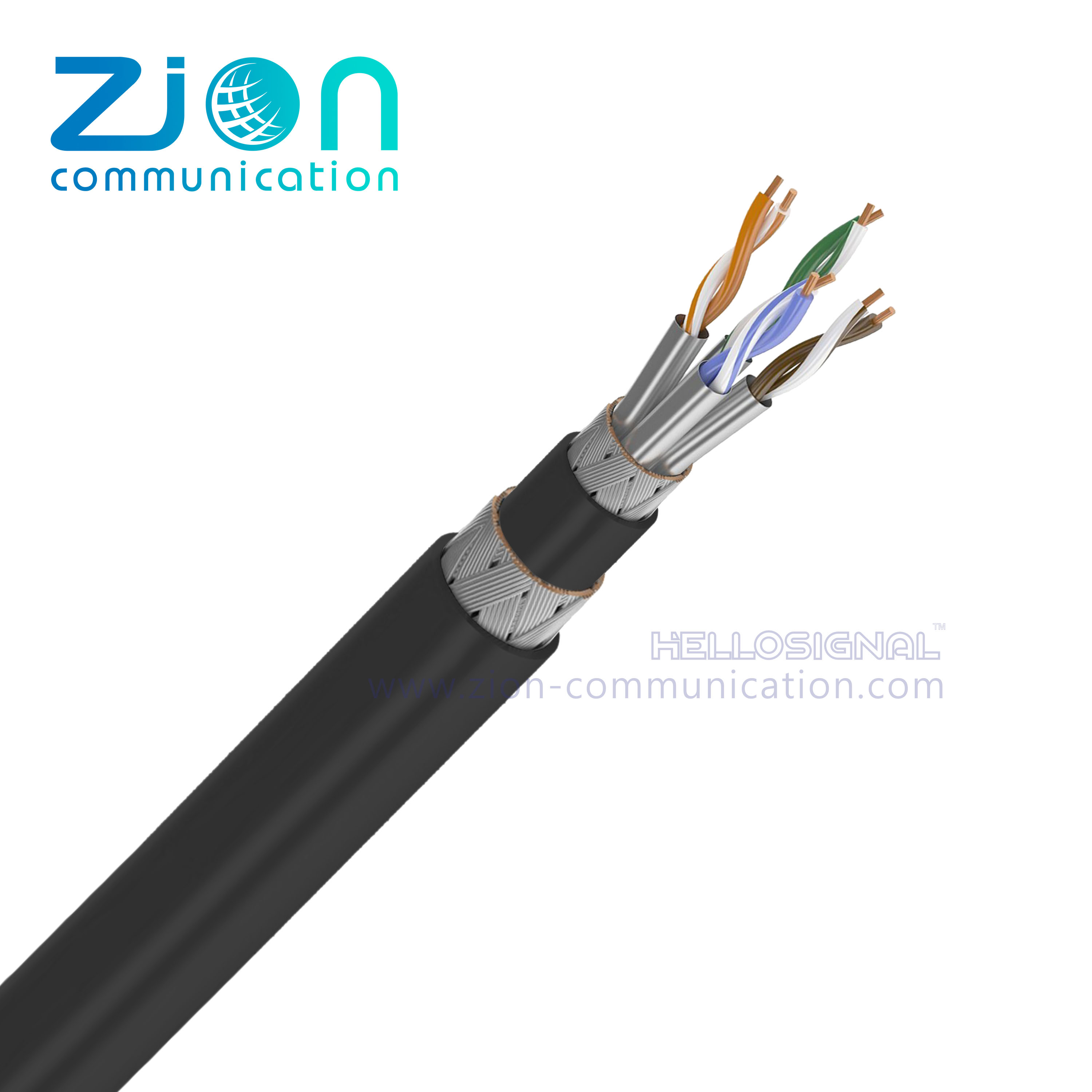 Marine Armored/SWB Cable Cat.7 S/FTP SHF1 from China manufacturer ...