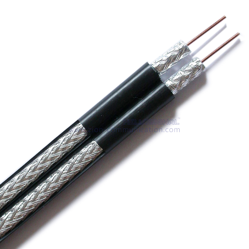 RG6 Dual Tri CMP PVC coaxial cable - Buy coaxial cable, tv cable, rg6 ...